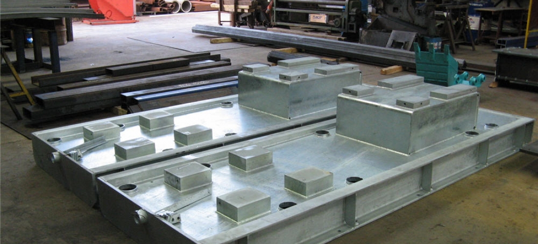 Galvanized Pump Baseplates - Pressfab Engineering